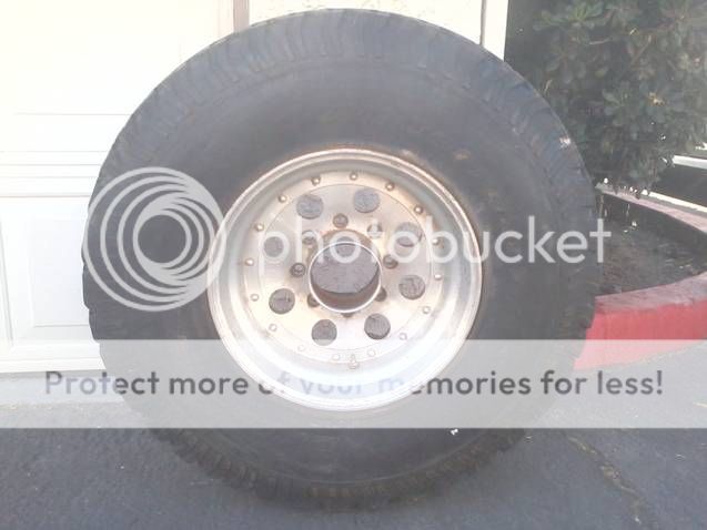 5 rims ~ 8 LUG (tons) with 35x12.5x16.5" BFG ATs ~ Left Coast | Pirate 4x4